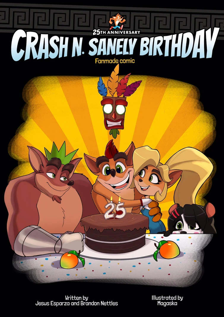 Happy 25th Anniversary Crash Bandicoot🎉🎉🎉🎉🎉🎉🎉🎉🥳🥳🥳🥳🥳🥳🥳🥳 | Fandom