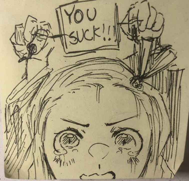 Silly sticky note drawings. | Fandom