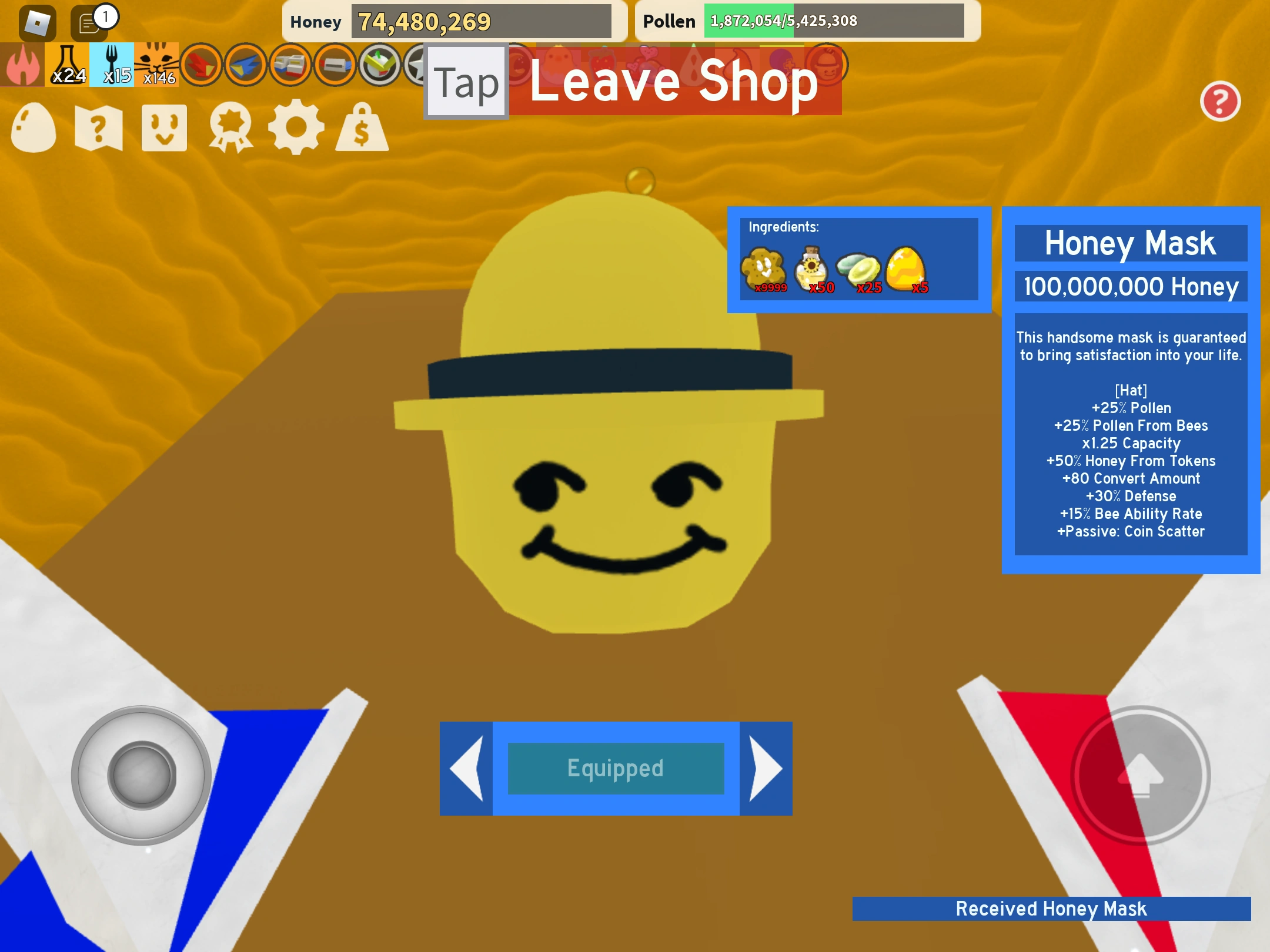 Fuzzy Hive Progress #3! Got Honey Mask! | Fandom
