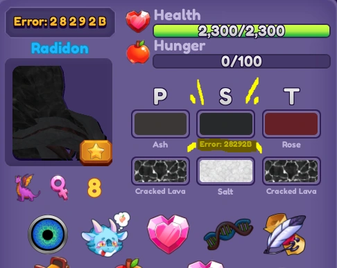 BLACK ERROR RAD [error: 28292B] | Fandom