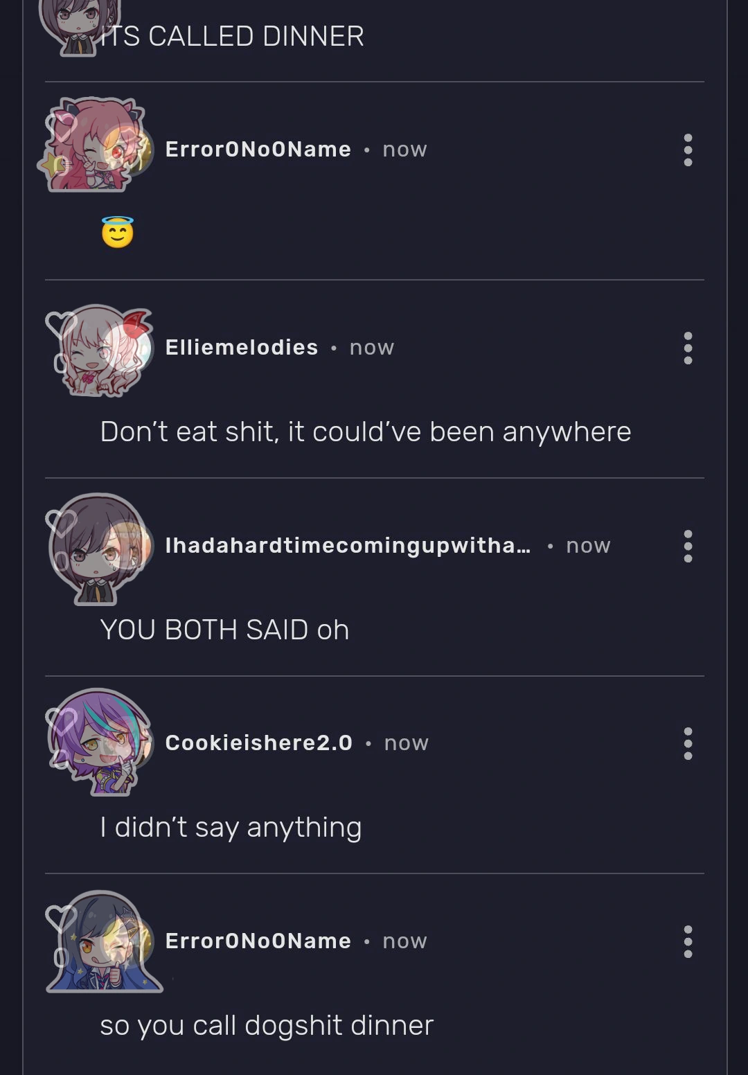 Who has random wikian ooc quotes? | Fandom