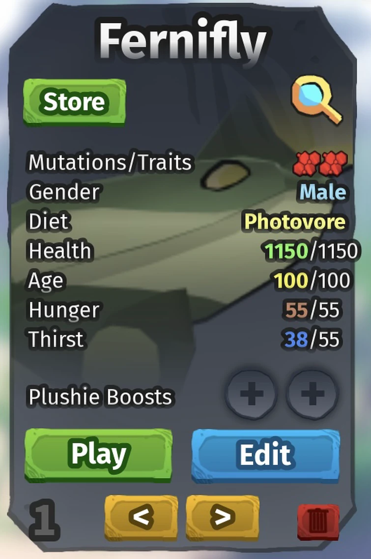 My first red trait creature 😭 | Fandom