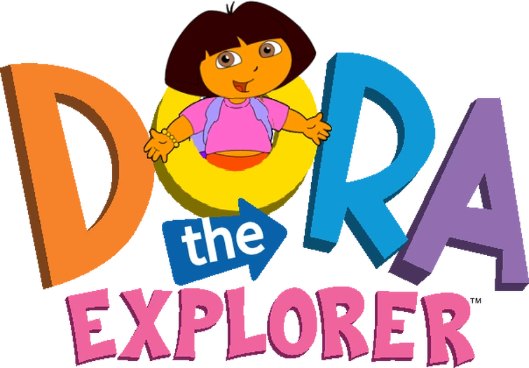 Dora the explorer logo (1999) | Fandom