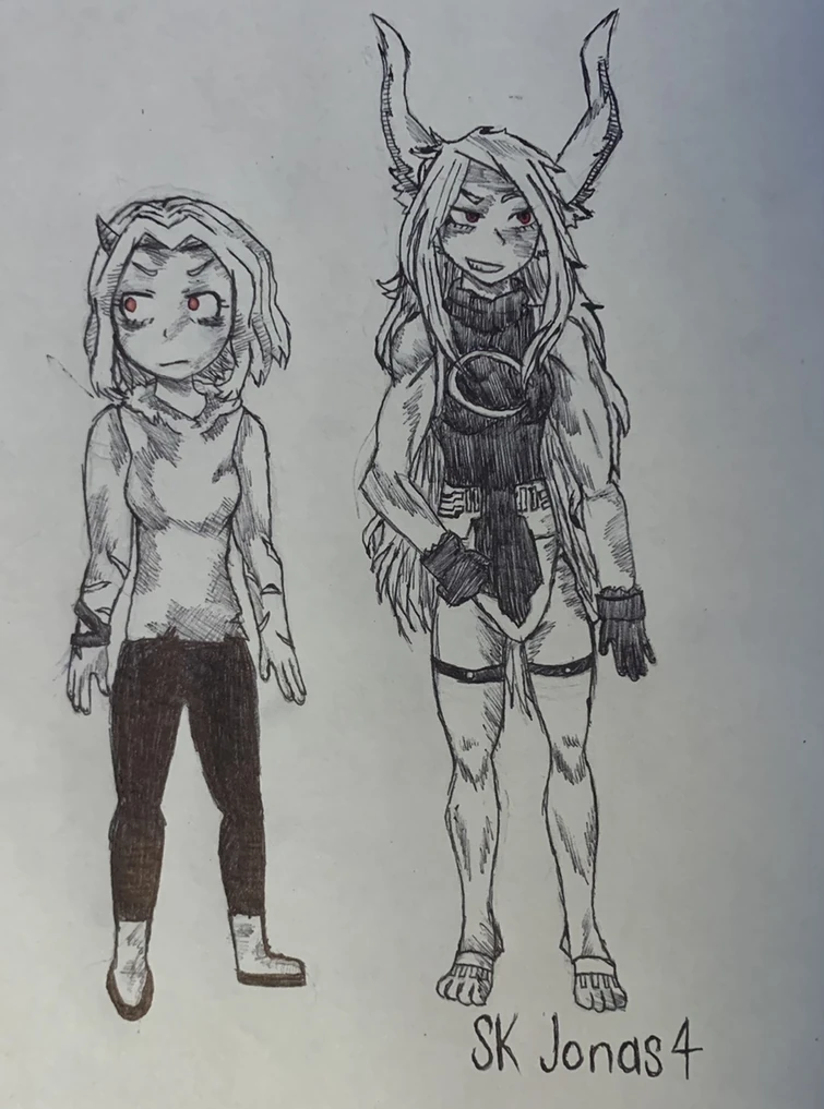 Eri and Mirko as villains | Fandom