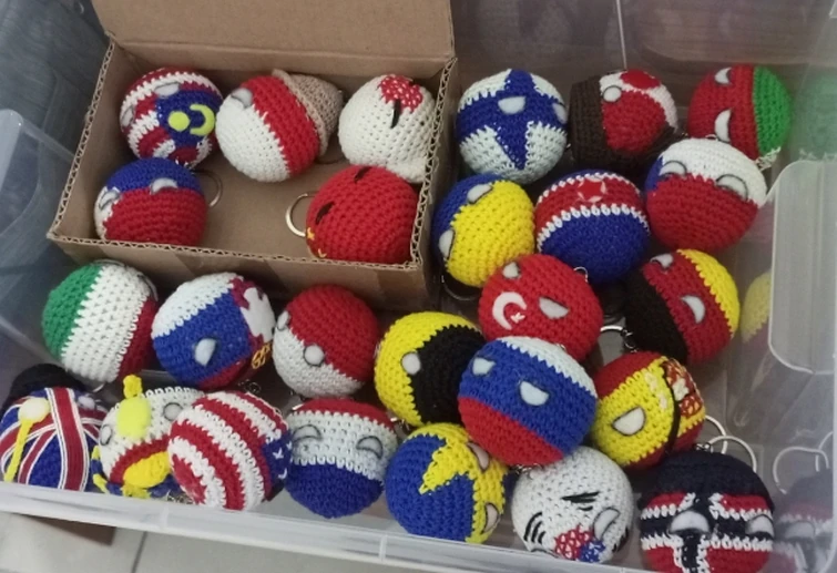 Countryball key chain collection cuz yes | Fandom