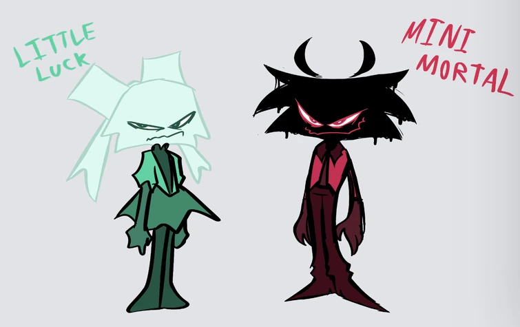 Little luck + mini mortal | Fandom