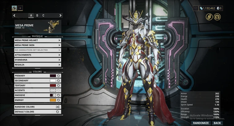 Mesa Prime Color Combos | Fandom
