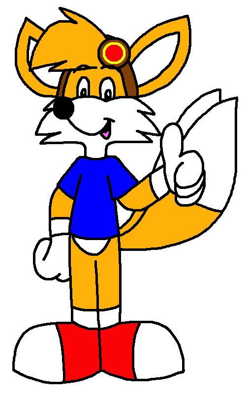 Tails the Fox in New Outfit | Fandom
