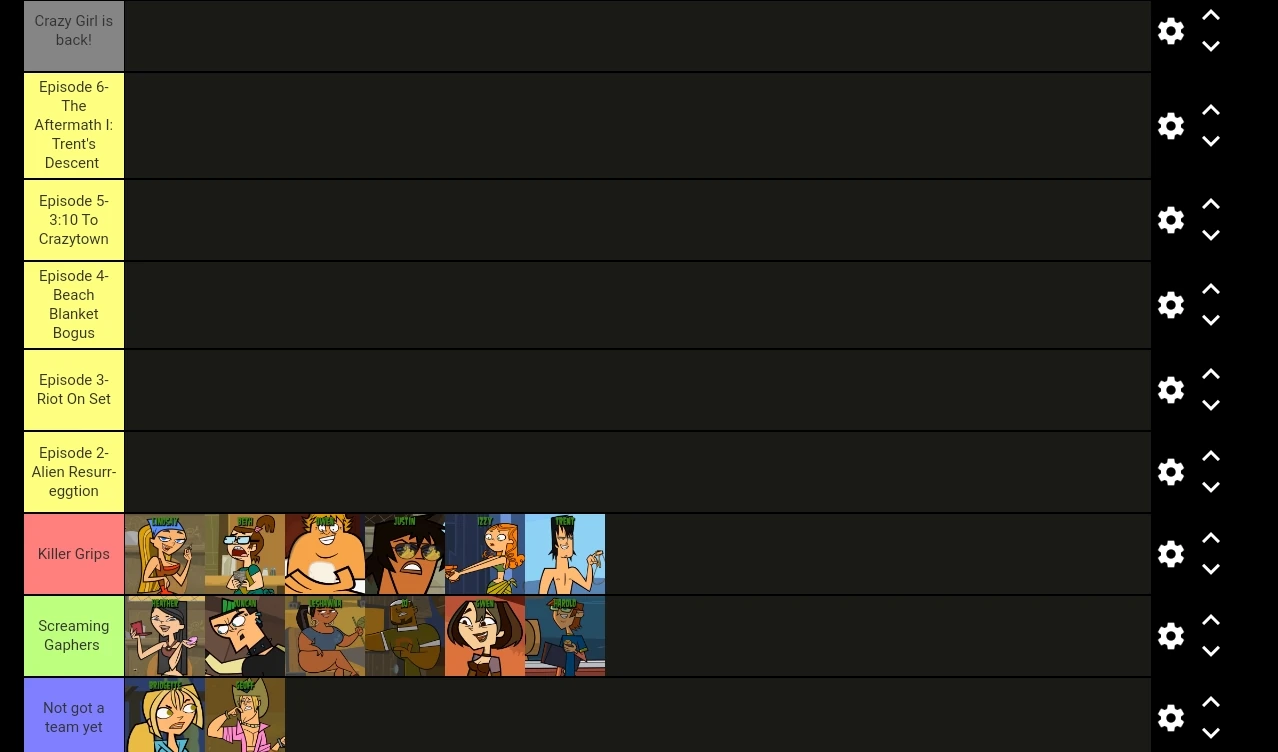 Total drama Action viewer voting episode 2 | Fandom