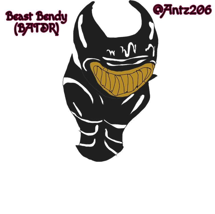 Here's the Batdr Beast Bendy doodle | Fandom