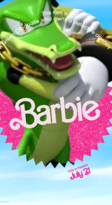 I did the Barbie poster Meme with the Chaotix. | Fandom