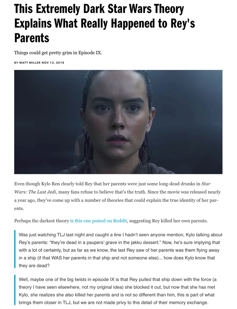 Rey’s Parents | Fandom