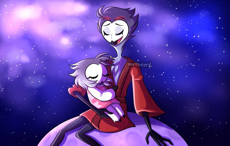 Stolas and Via - galaxy, Art by NoriTheLord | Fandom