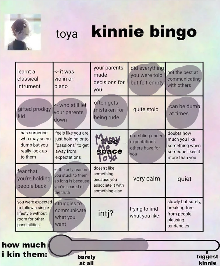 Doing more funni kinnie bingos | Fandom
