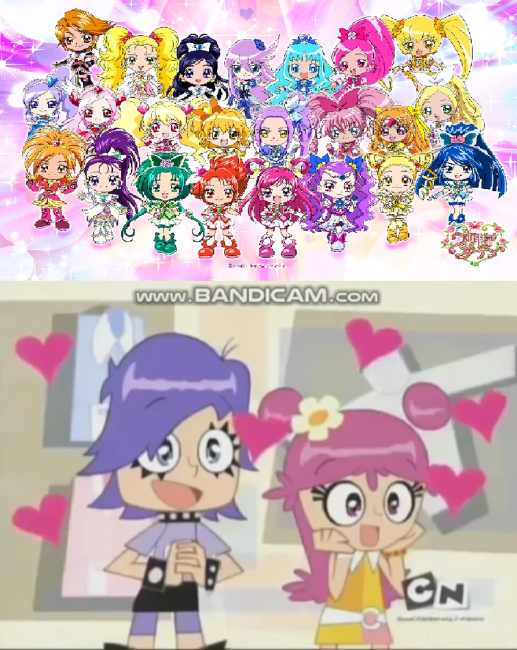 Ami and Yumi's reaction to Pretty Cure | Fandom