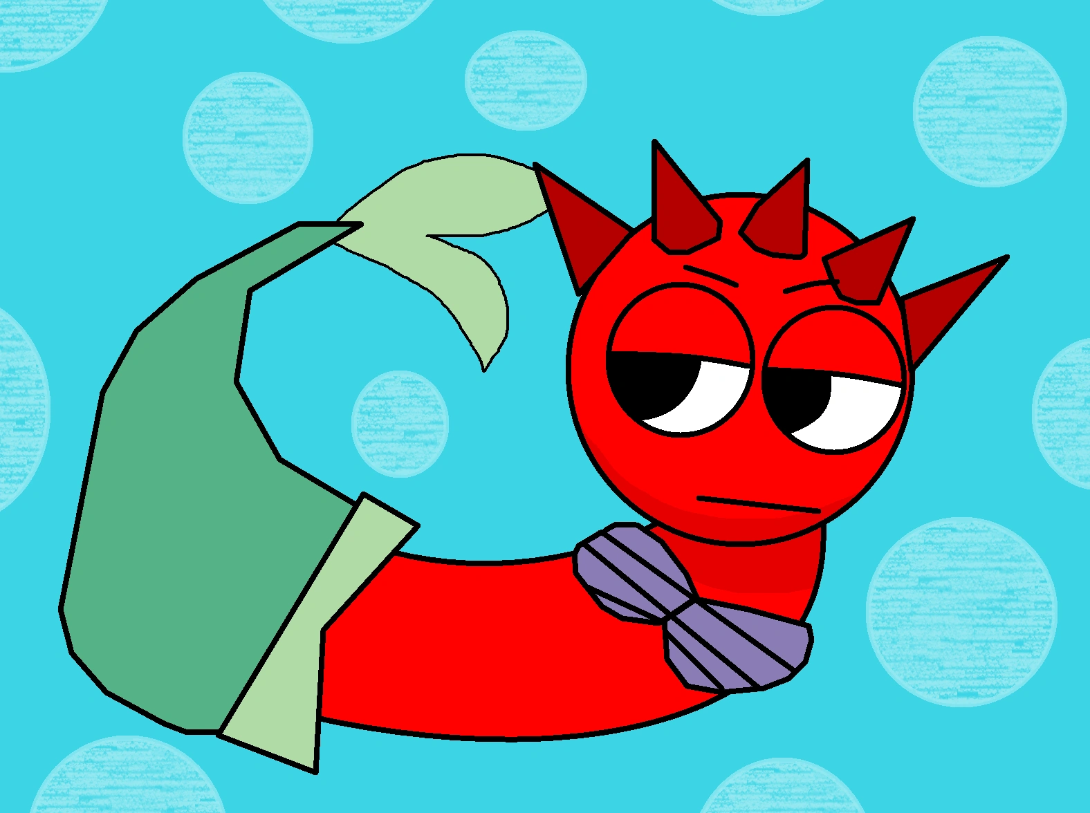 Here's Red as Ariel! | Fandom
