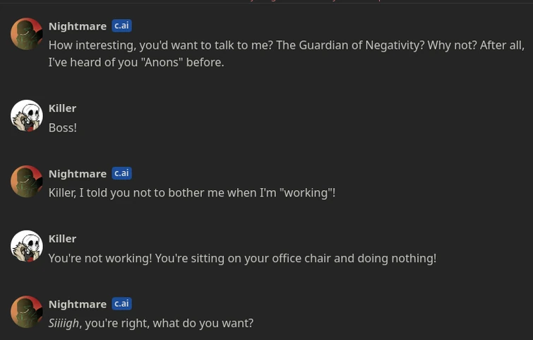 no because what- | Fandom