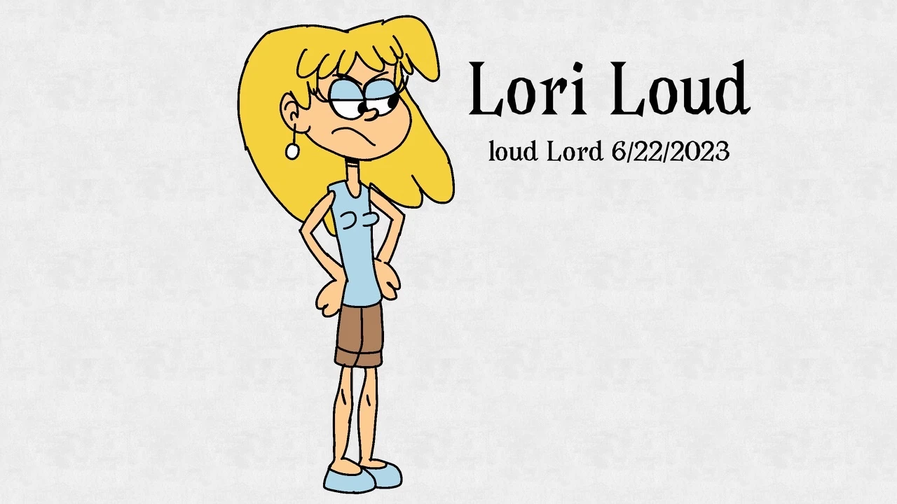 I did A Drawing Of Lori | Fandom