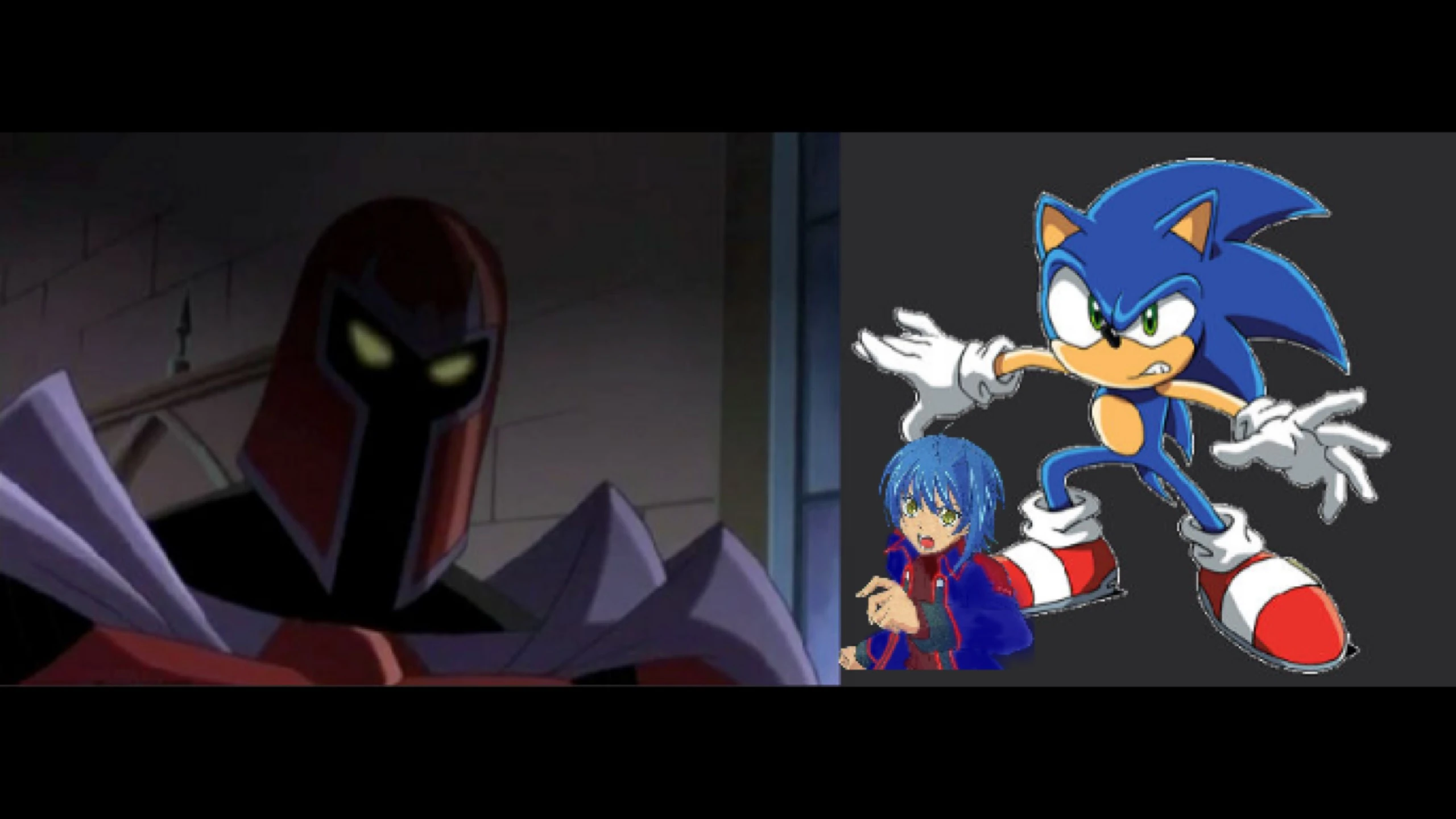 Tyler and Sonic (Sonic X) Vs Magneto (X-Men Evolution) | Fandom