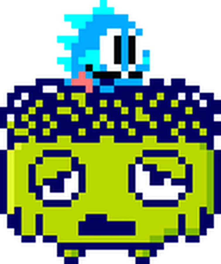 Tamagotchi Plus Color Hexagontchi x Bubble Bobble: Nonbubtchi and ...