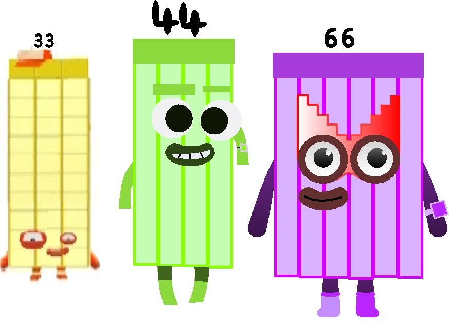 Get Ready For Numberblocks 33, 44 66, In Series 8 | Fandom