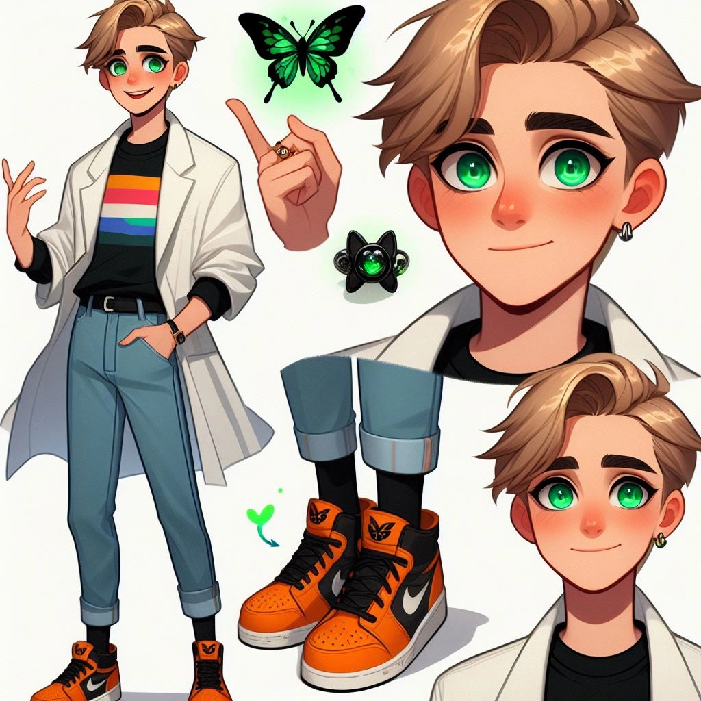 AI Generated Images: The Agreste Family. (Adrien and Gabriel) | Fandom
