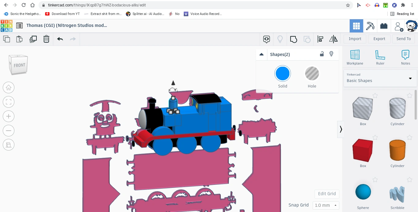 Remaking the Nitrogen Studios CGI Thomas!! | Fandom