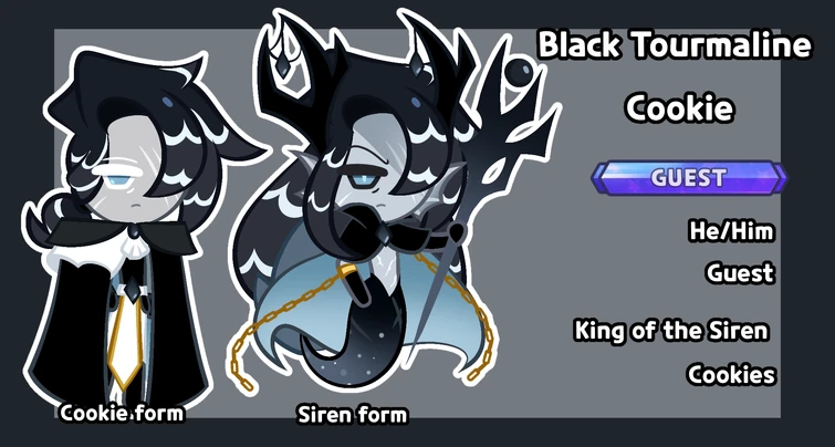 Meet Black Tourmaline Cookie: King of the Siren Cookies! | Fandom