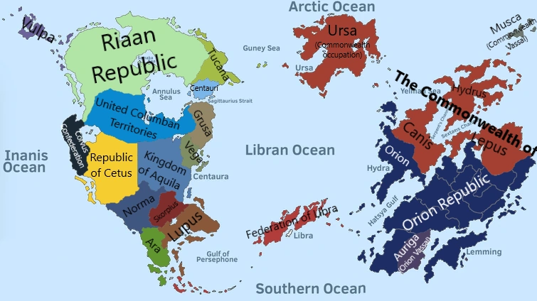 Possibly Lore-Accurate Map of the year 2000 | Fandom