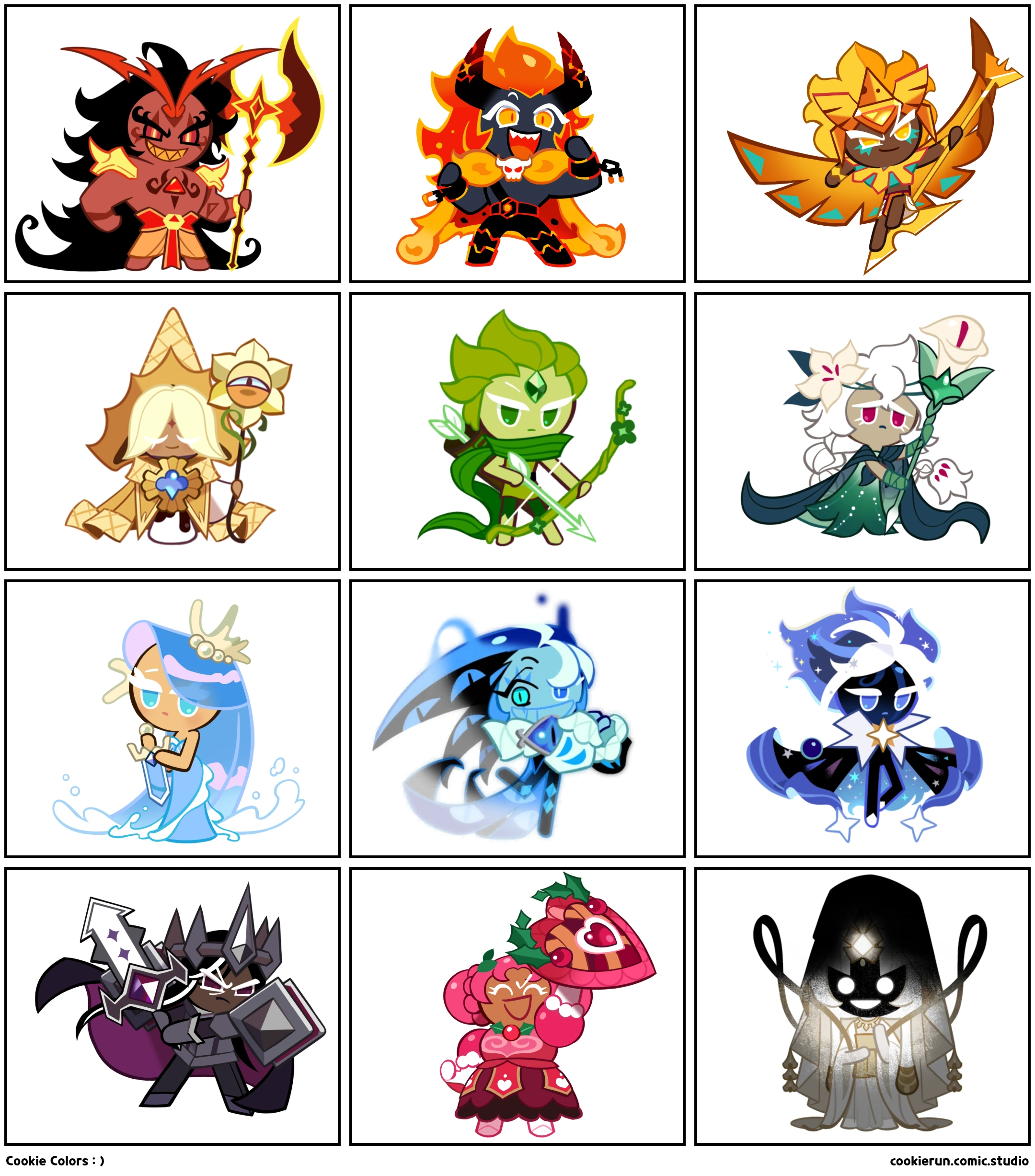 Cookie Colors : ) | Fandom