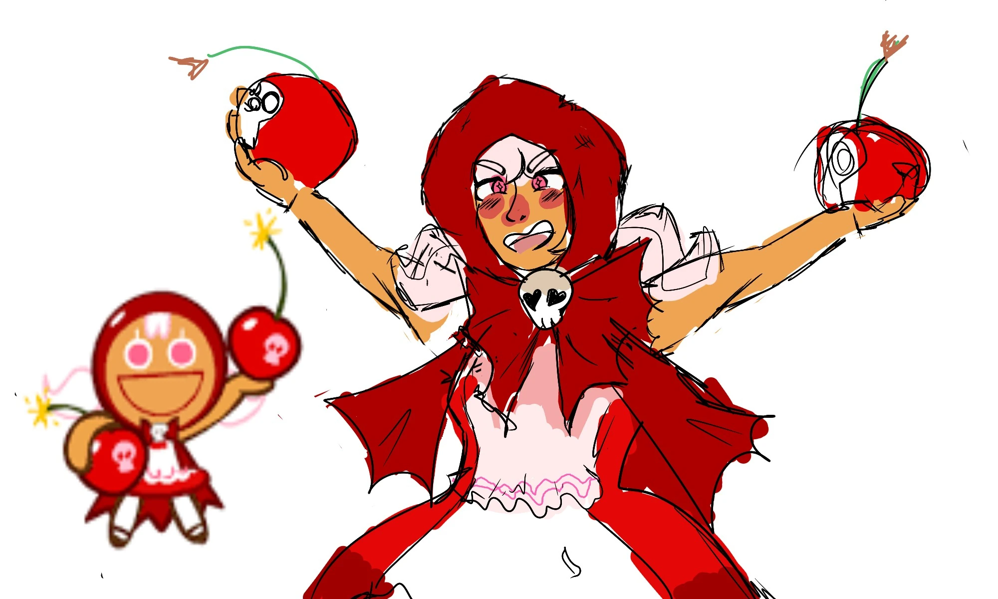 cherry drawing! | Fandom