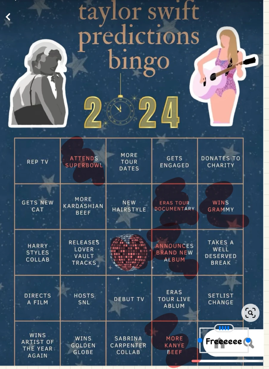 Let’s do a Taylor Swift Bingo | Fandom