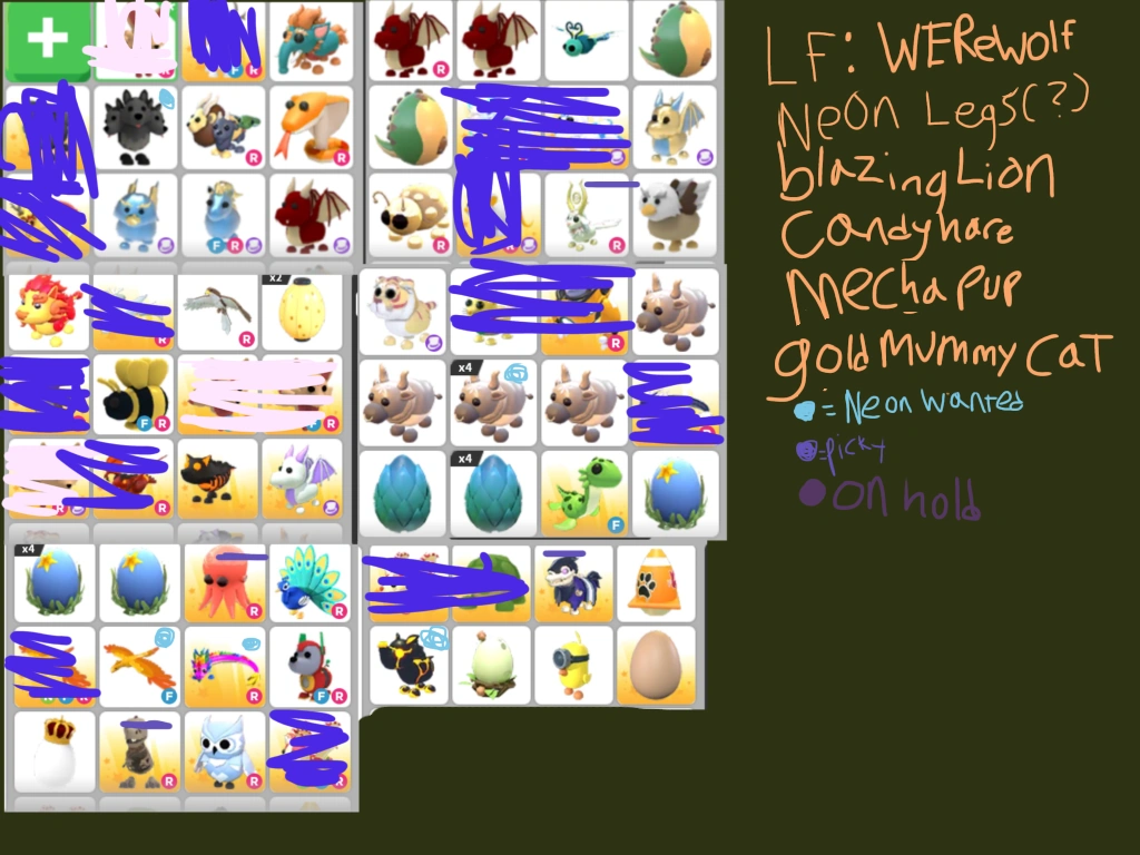 LF DIAMOND MAHI , MEGA OR 4 NEON ROBINS , AND WEREWOLVES / RIDE ZOMBIE ...