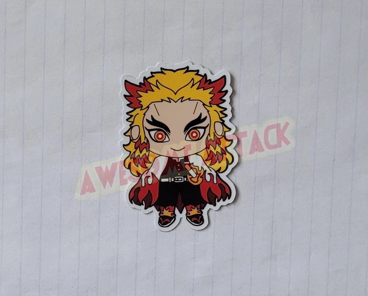 Chibi Kyojuro sticker | Fandom