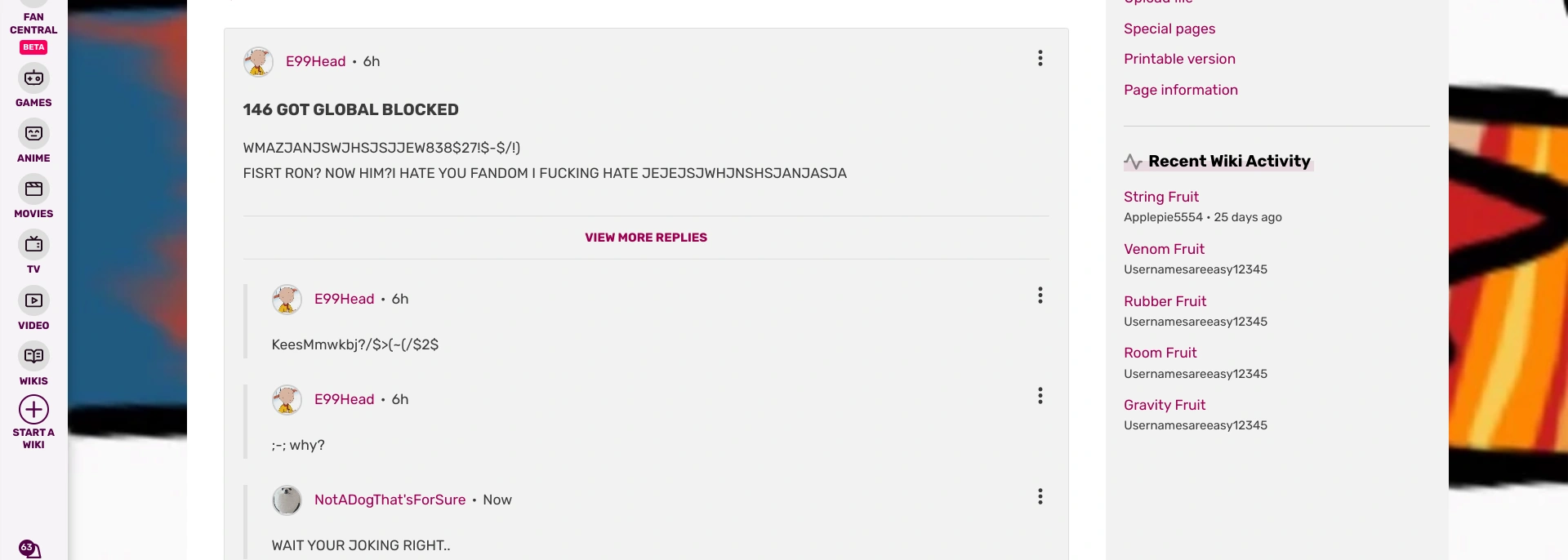 this is fake right. | Fandom