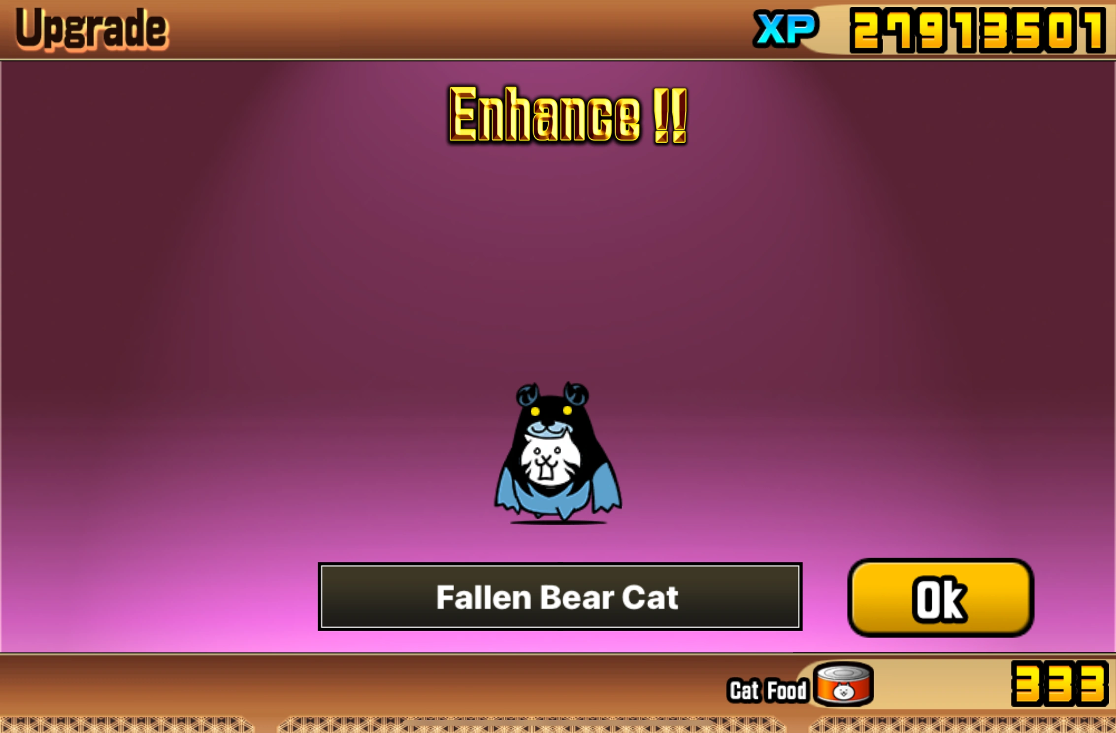 Fallen Bear Cat obtained finally :D | Fandom