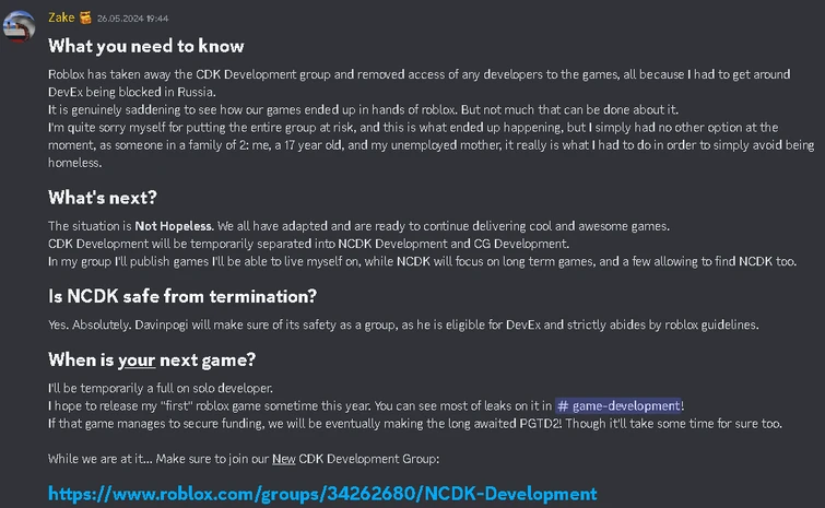 END OF DEVELOPMENT | Fandom