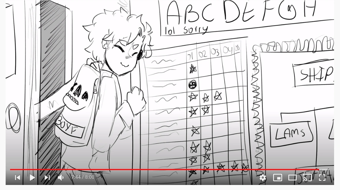 When you're watching a BMC animatic and it references all the other ...