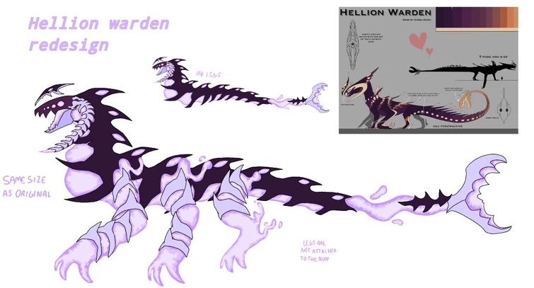 Hellion warden redesign remake | Fandom