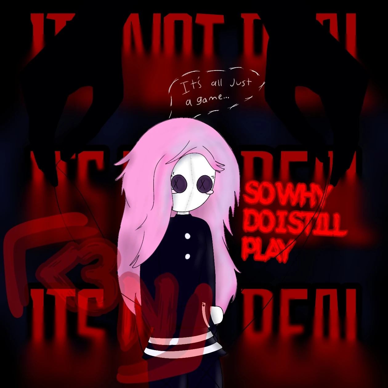 Uhh I’ve been drawing sum creepy vibe arts- | Fandom