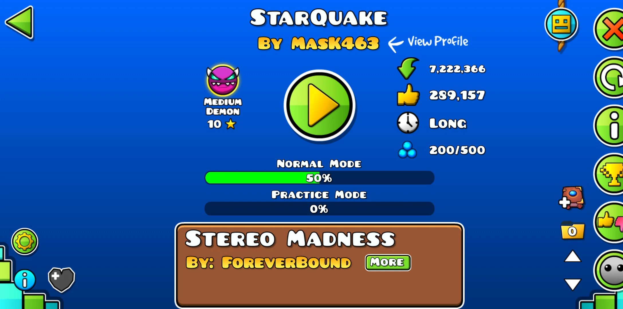 StarQuake 50% | Fandom