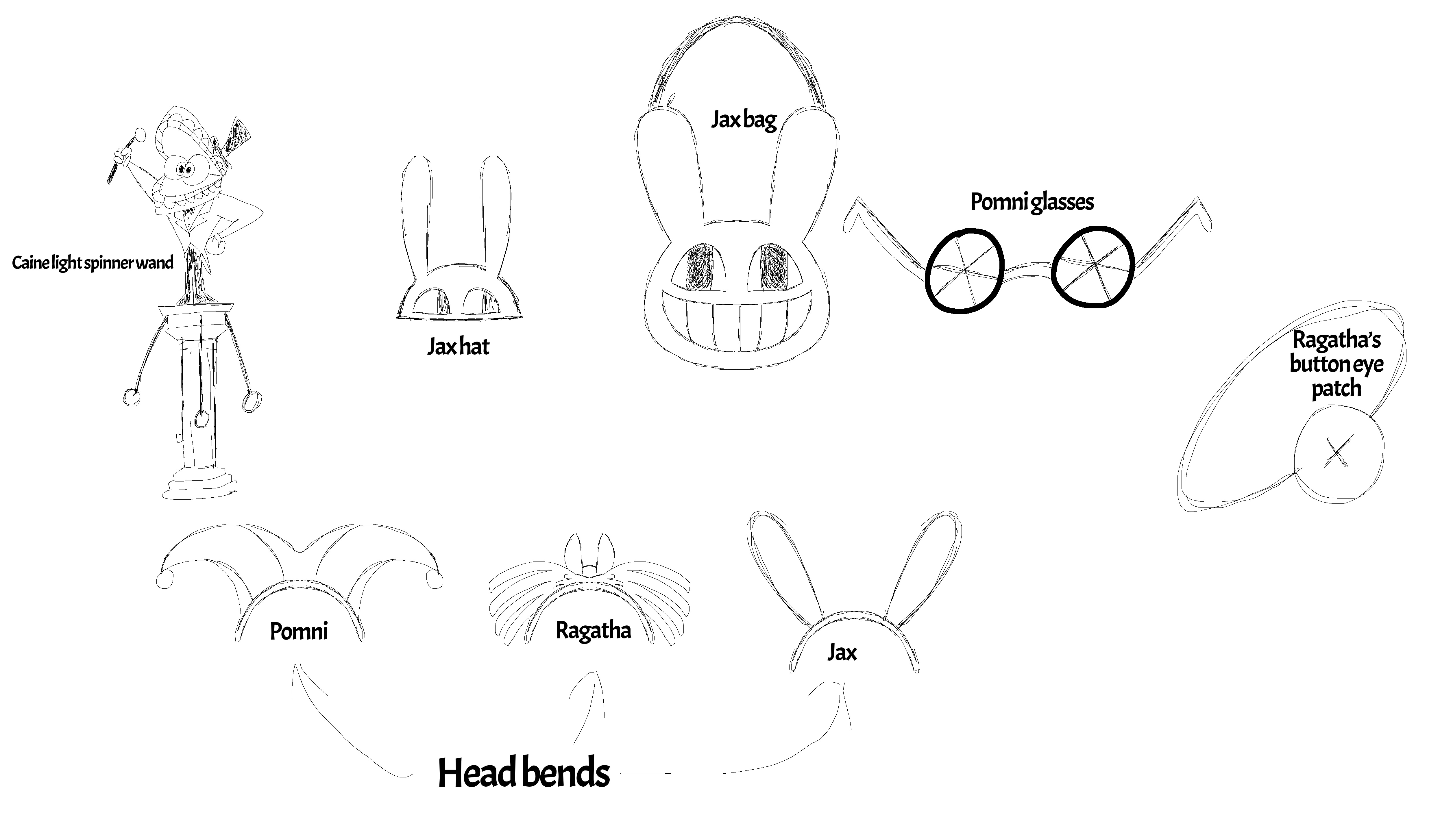 Fanmade theme park-style TADC merchandising concept art | Fandom