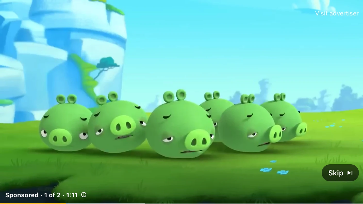 rovio is now using slingshot stories to advertise their games | Fandom