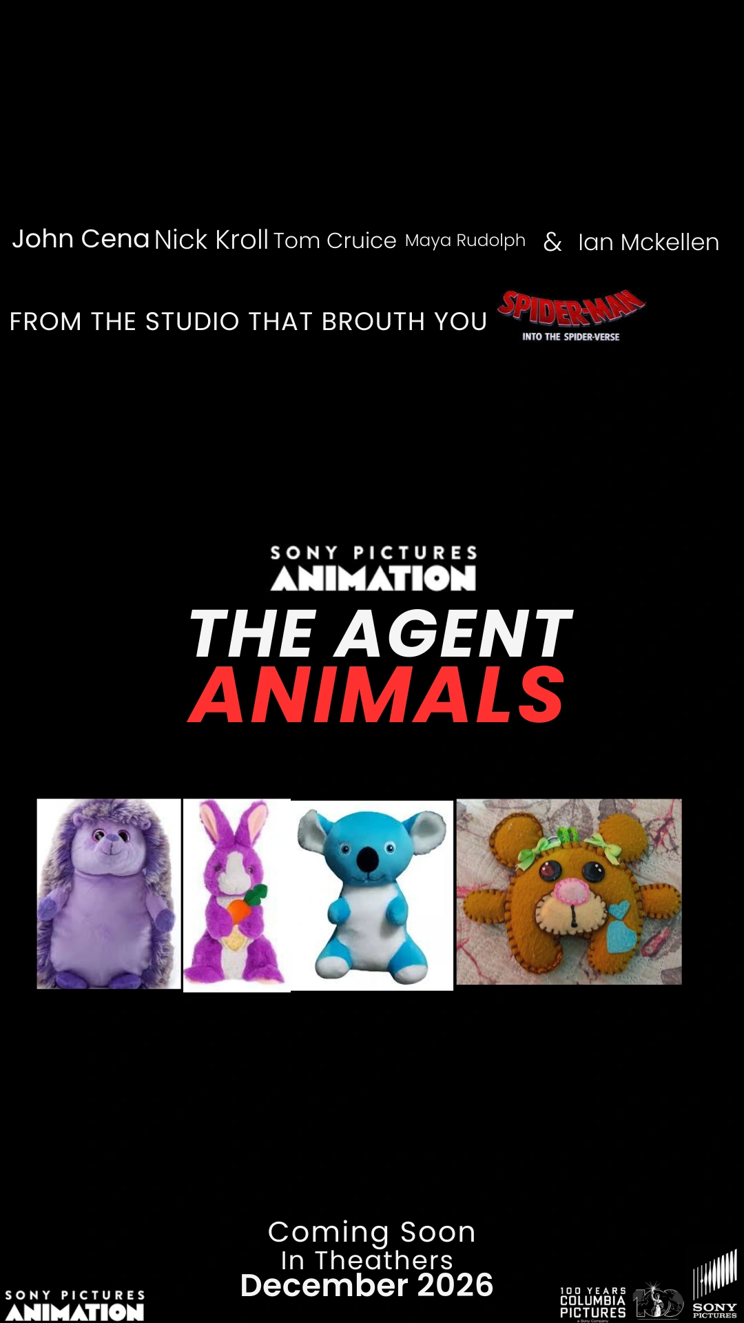 The Agent Animals Movie 2026 Sony Pictures Animation | Fandom