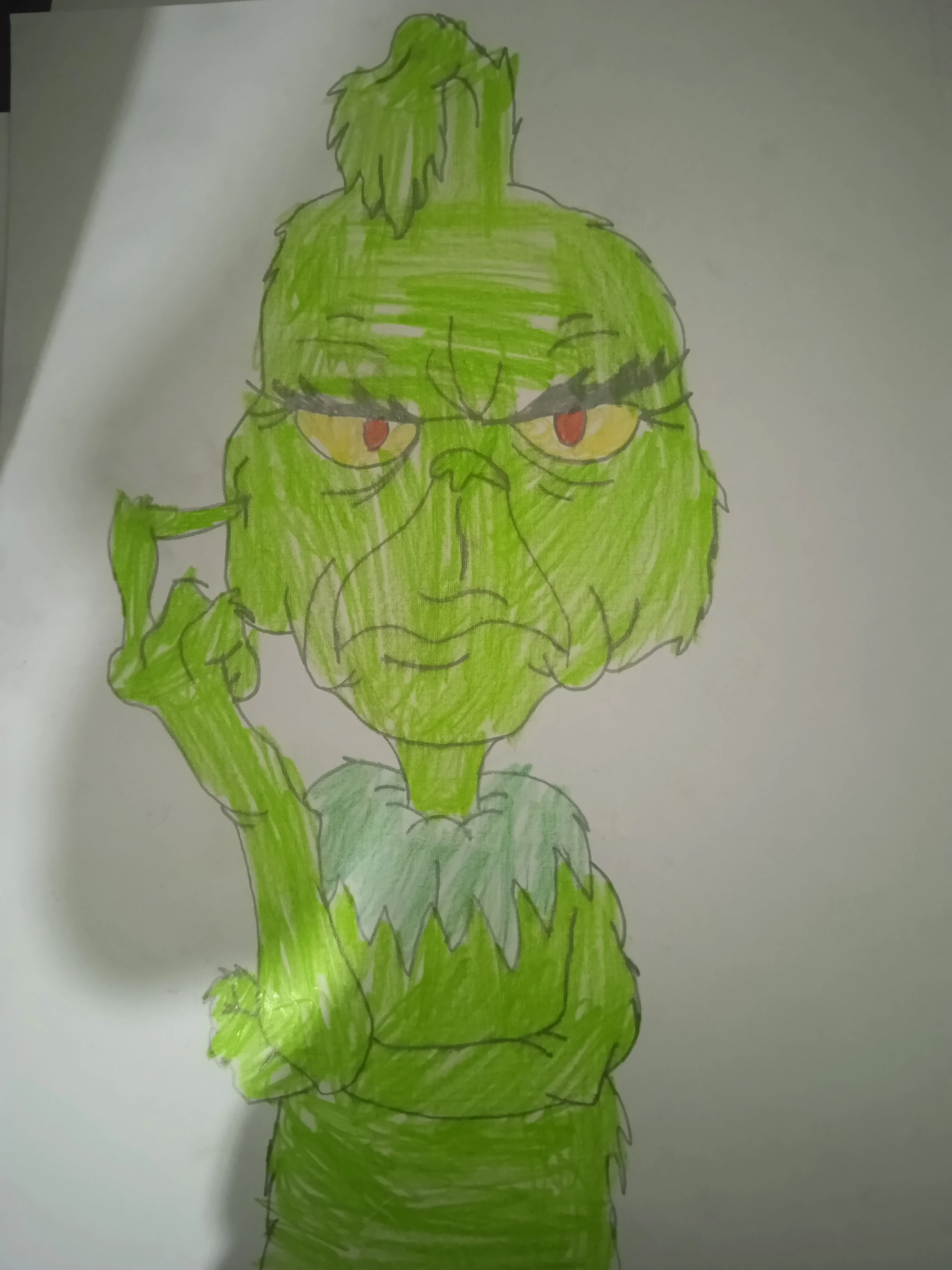 My drawing of The Grinch | Fandom