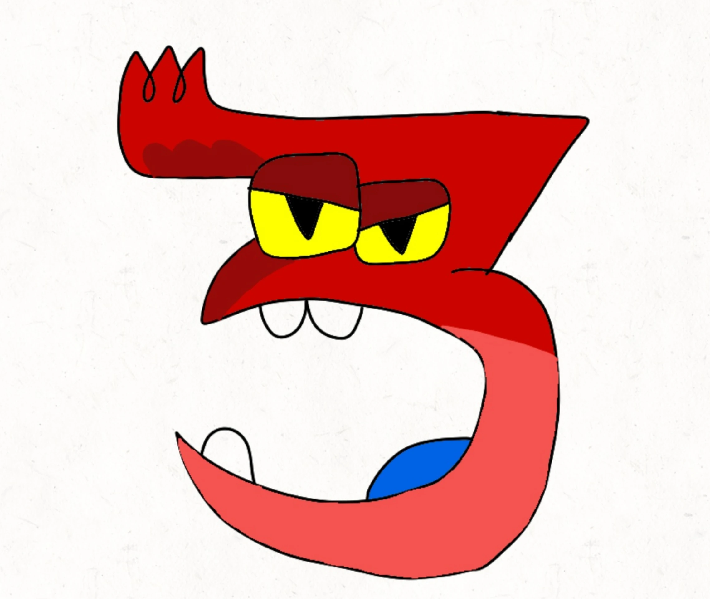 My drawing of 3 | Fandom