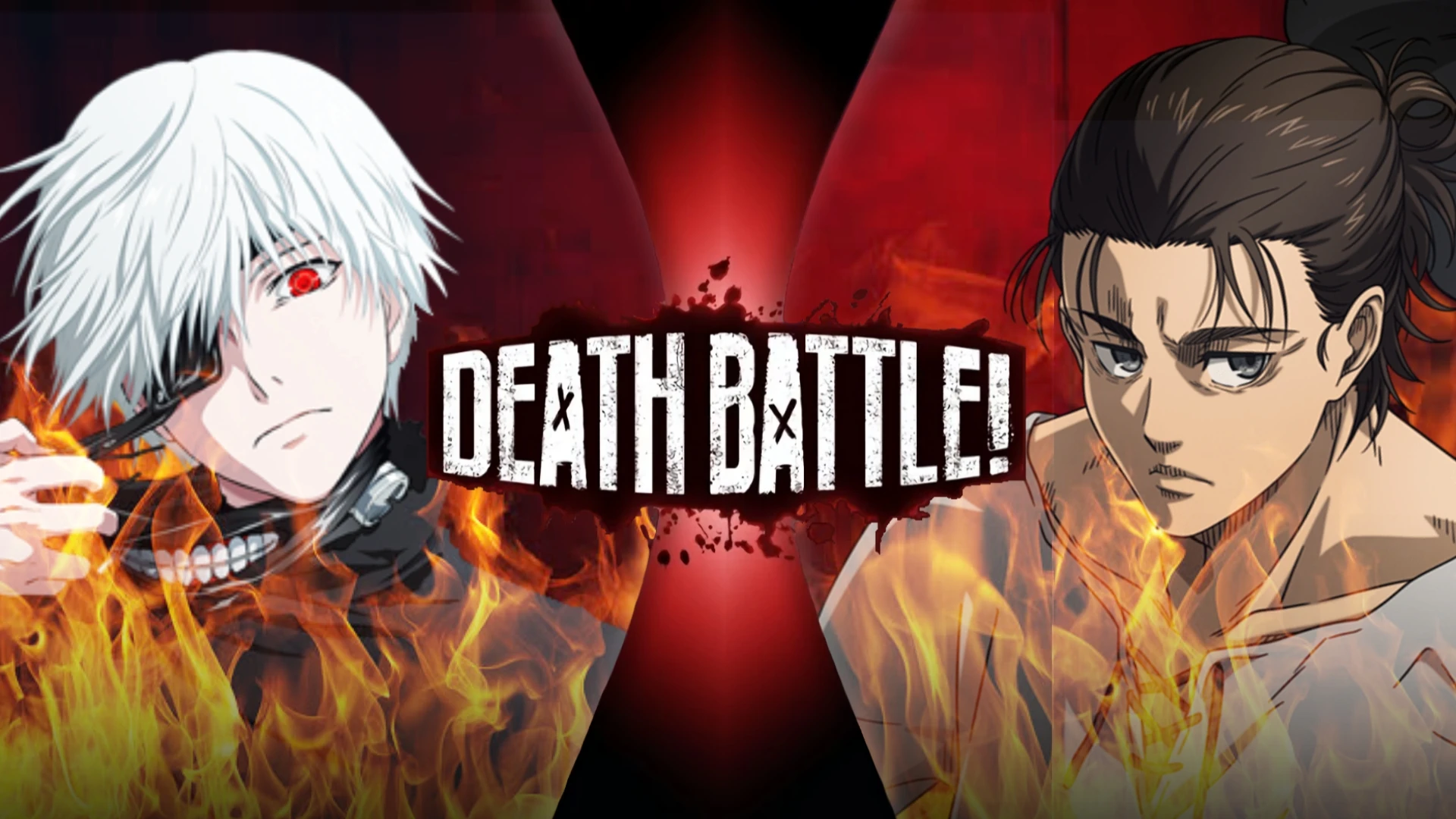 Ken Kaneki vs Eren Yaeger (Tokyo Ghoul vs Attack on Titan) | Fandom