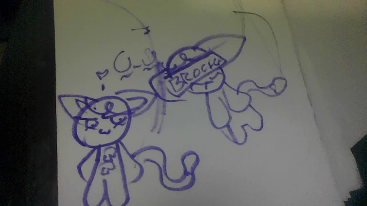 cursed catboy gingerbrave doodles from my writing class | Fandom