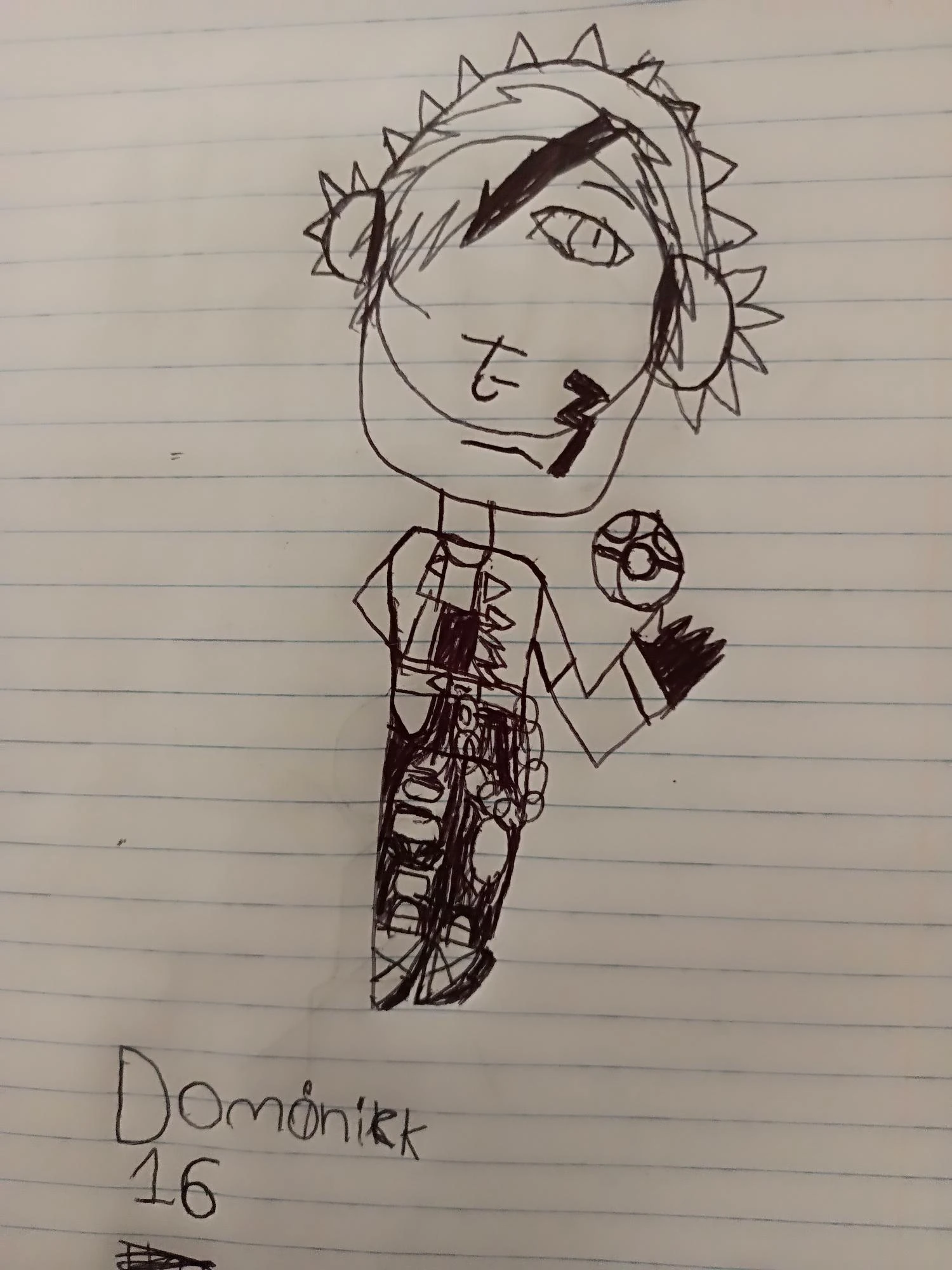 This is the players rival Dominick | Fandom