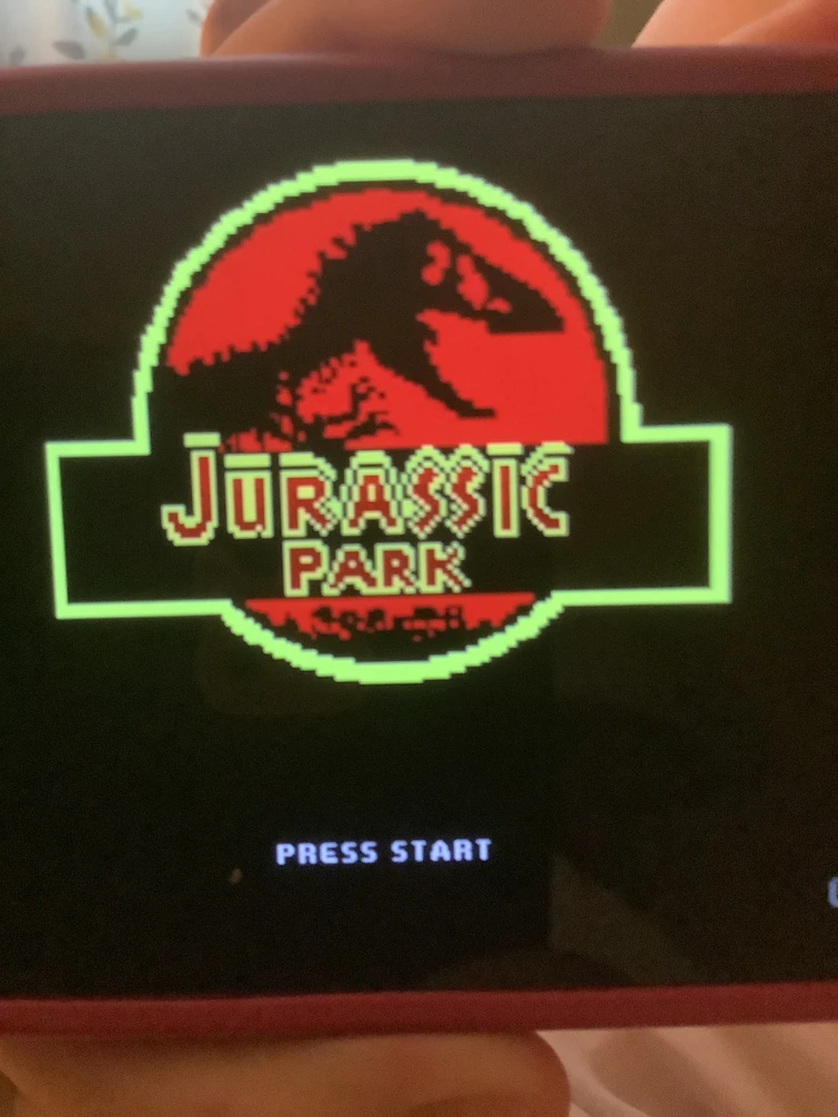 Jurassic park 8-bit startup screen | Fandom